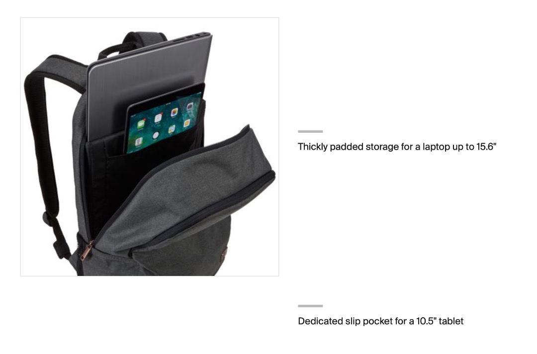 Case Logic Laptop Backpack, Men's Fashion, Bags, Backpacks on Carousell