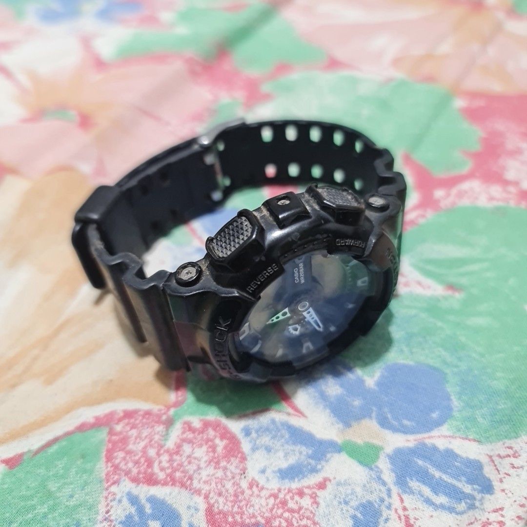 Casio Gshock GA110 Stealth, Men's Fashion, Watches & Accessories ...