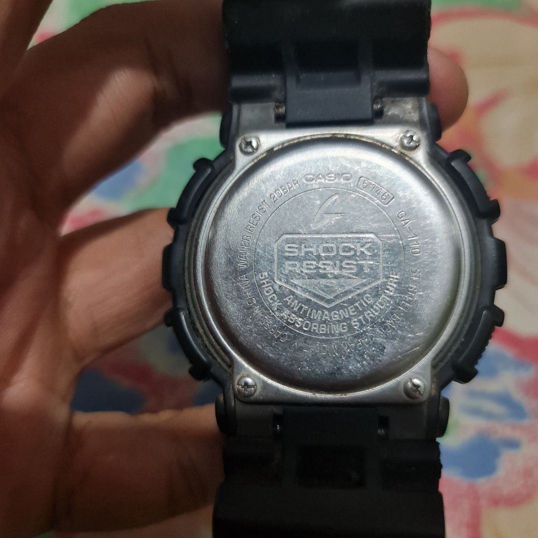 Casio Gshock GA110 Stealth, Men's Fashion, Watches & Accessories ...