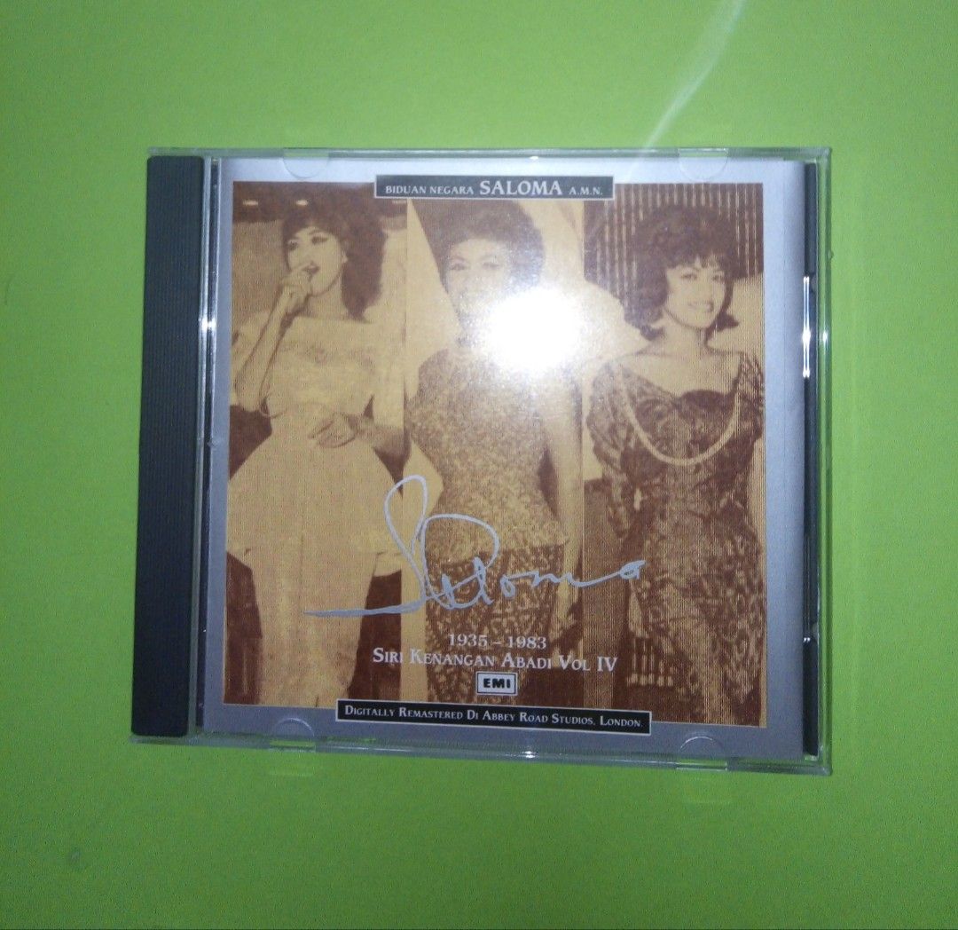 CD BIDUANITA NEGARA SALOMA A.M.N : SIRI KENANGAN ABADI VOL. IV - MANUSIA ALBUM (1991) MALAY ...