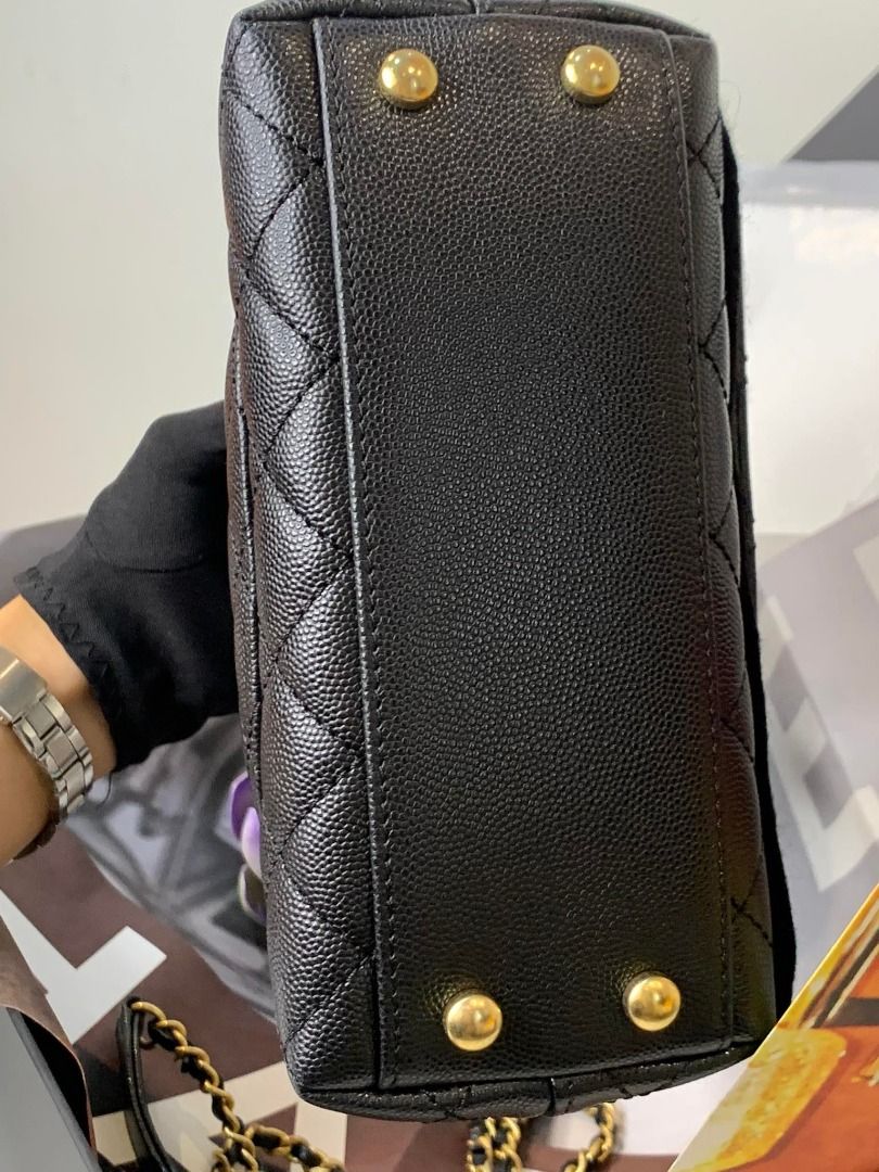 Chanel Coco Mini Caviar complete BN on Carousell