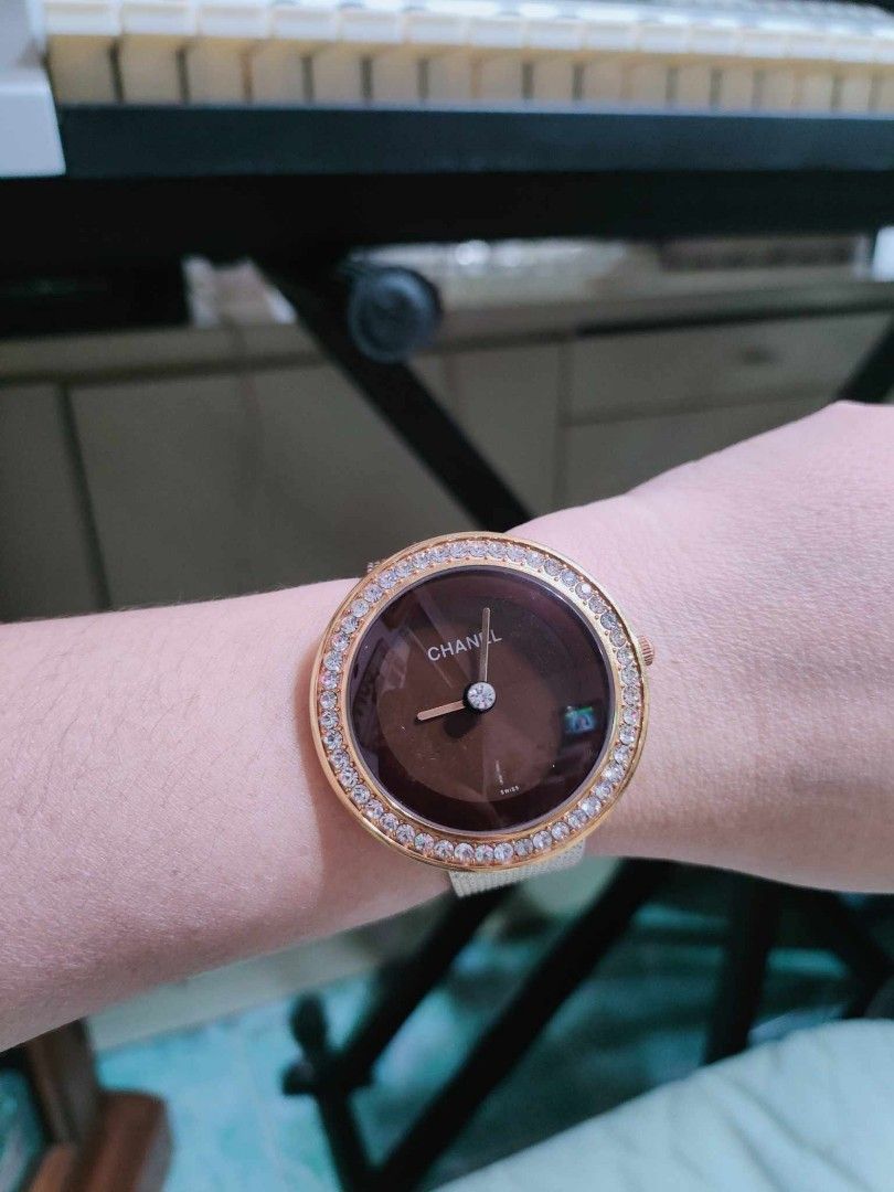 Chanel Japan movement watch, Women's Fashion, Watches & Accessories ...