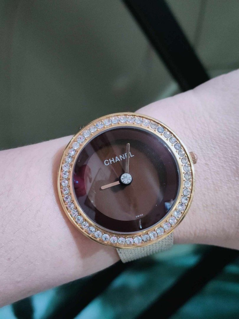 Chanel Japan movement watch, Women's Fashion, Watches & Accessories ...