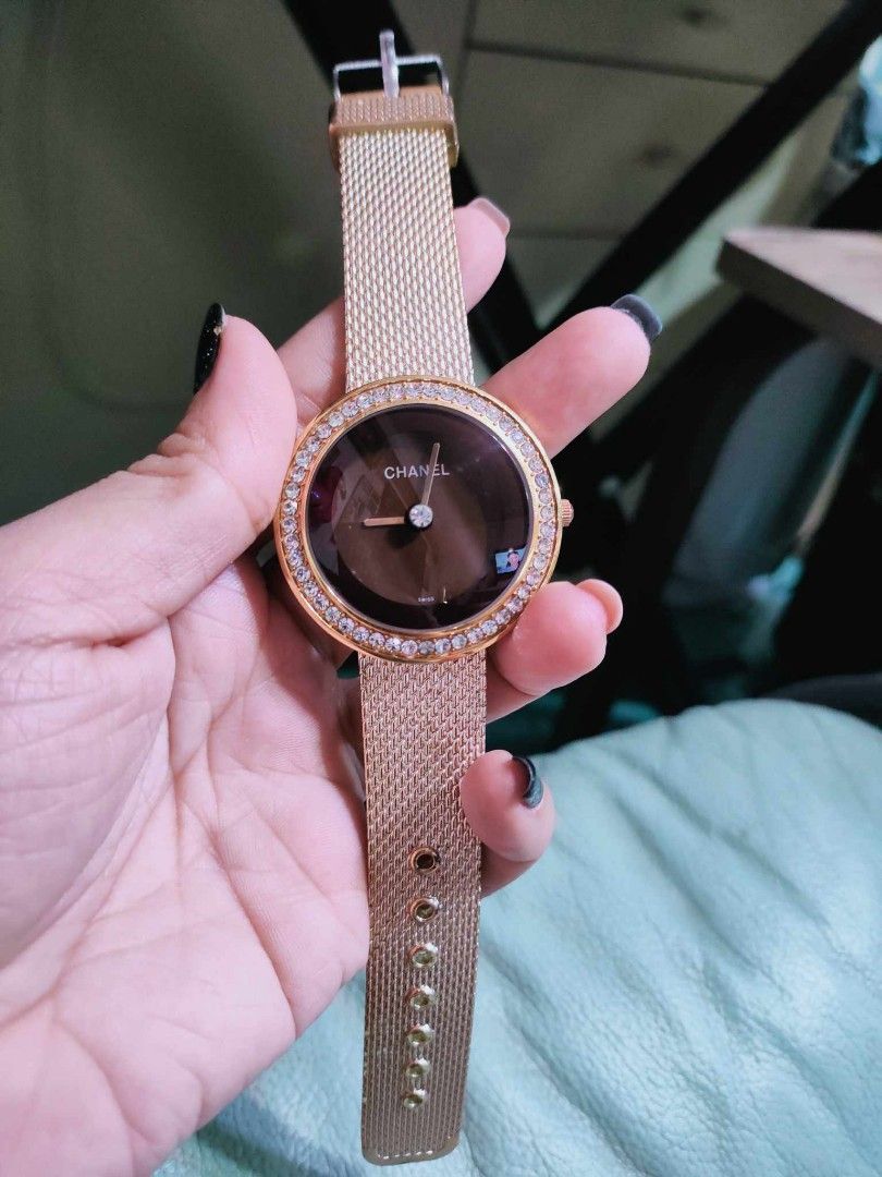 Chanel Japan movement watch, Women's Fashion, Watches & Accessories ...