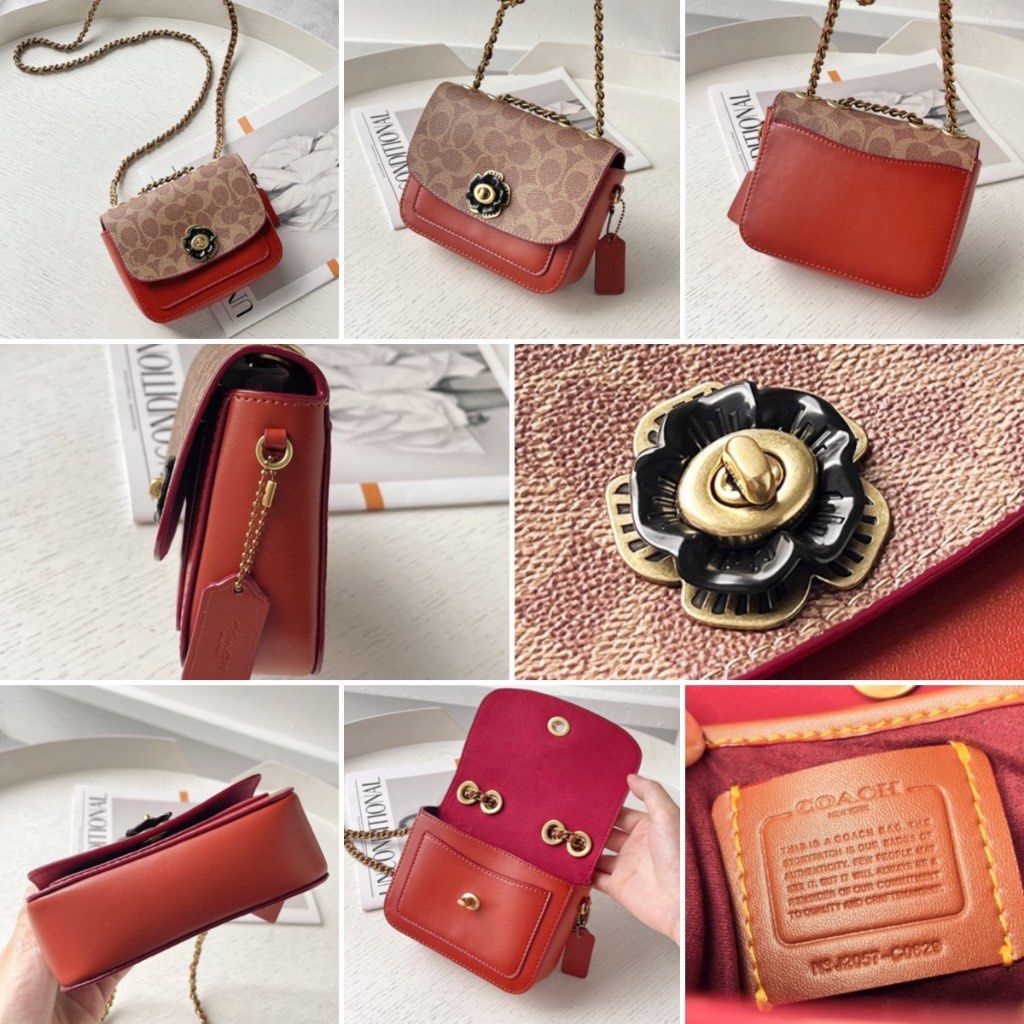 Coach Madison Shoulder Crossbody Bag 16 (C0829 C2462 34256 30592 ...