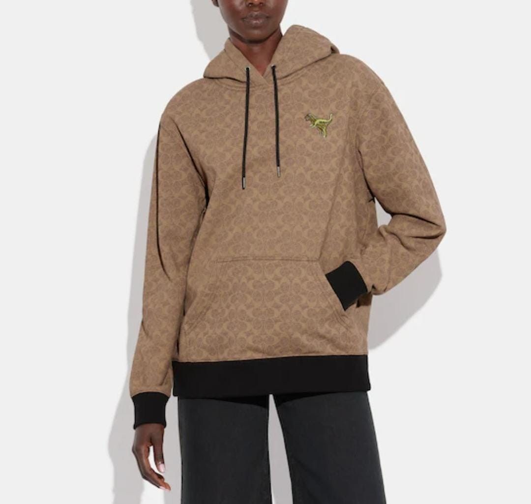 Coach Signature Rexy Hoodie Men's, Luxury, Apparel on Carousell