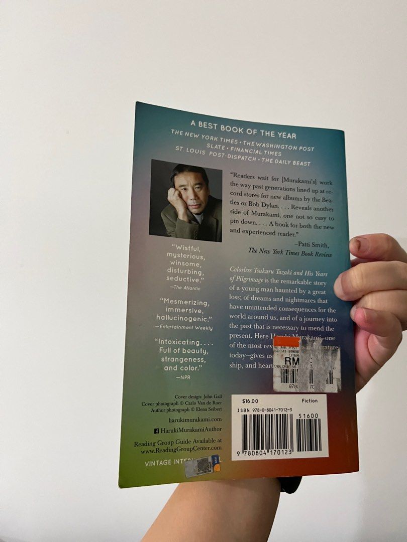 Colorless Tsujuku Tazaki by Haruki Murakami, Hobbies & Toys, Books ...