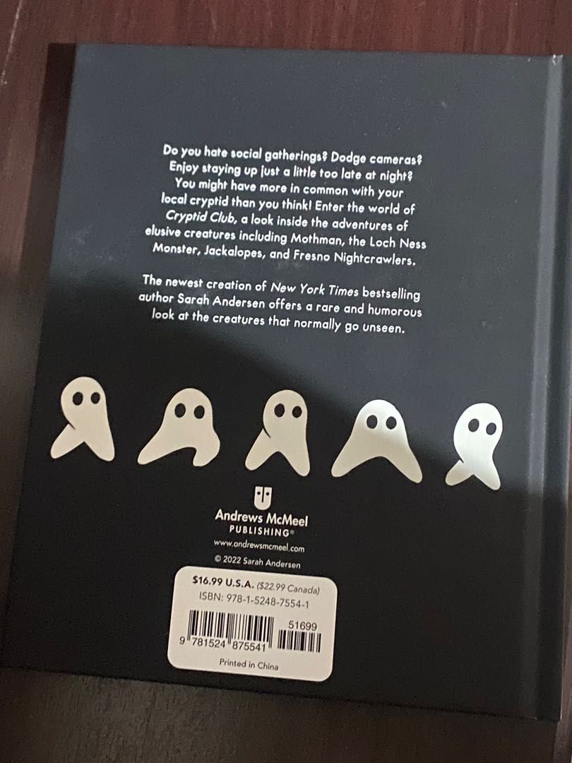 Cryptid Club Sarah Anderson Comics, Hobbies & Toys, Books & Magazines, Comics & Manga on Carousell