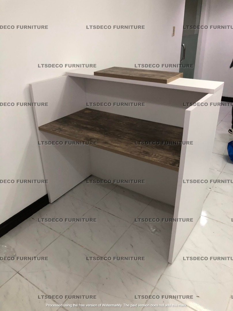 Customized counter table Office furniture Partitions on Carousell