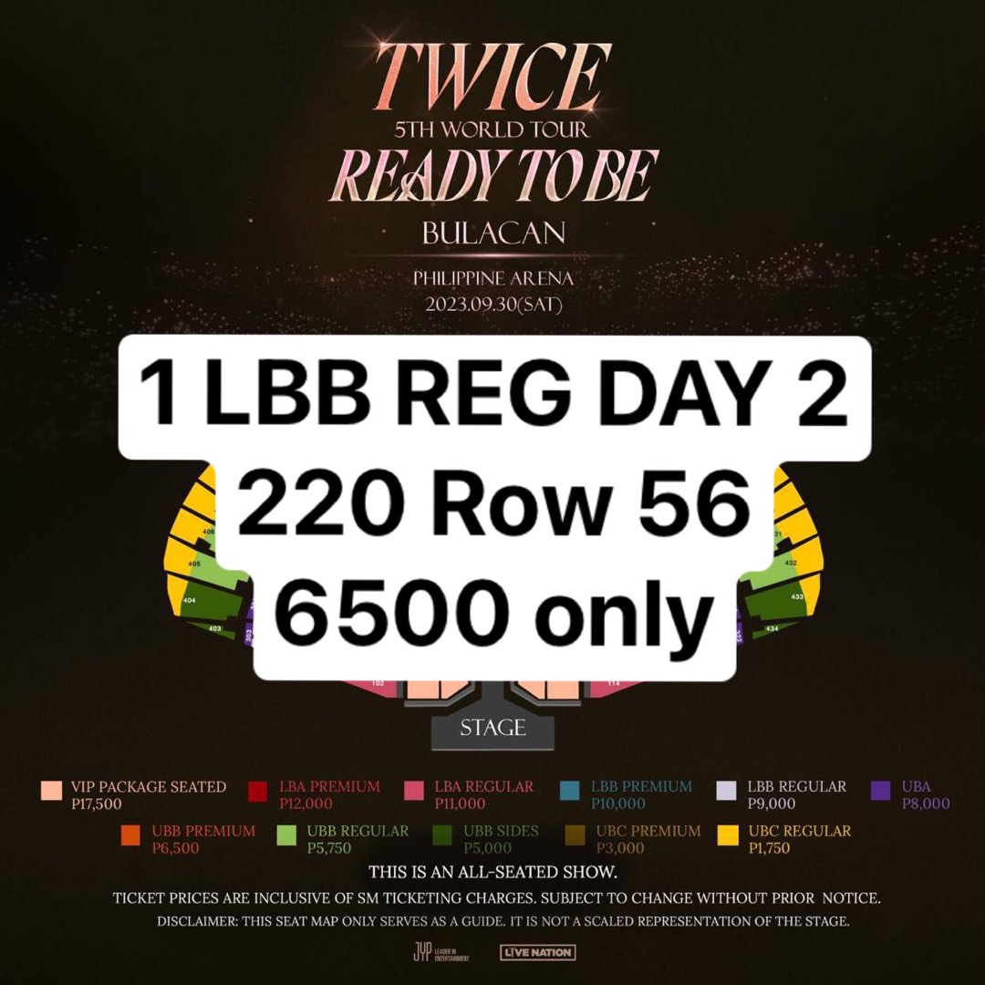 DAY 2 LBB TWICE RTB on Carousell