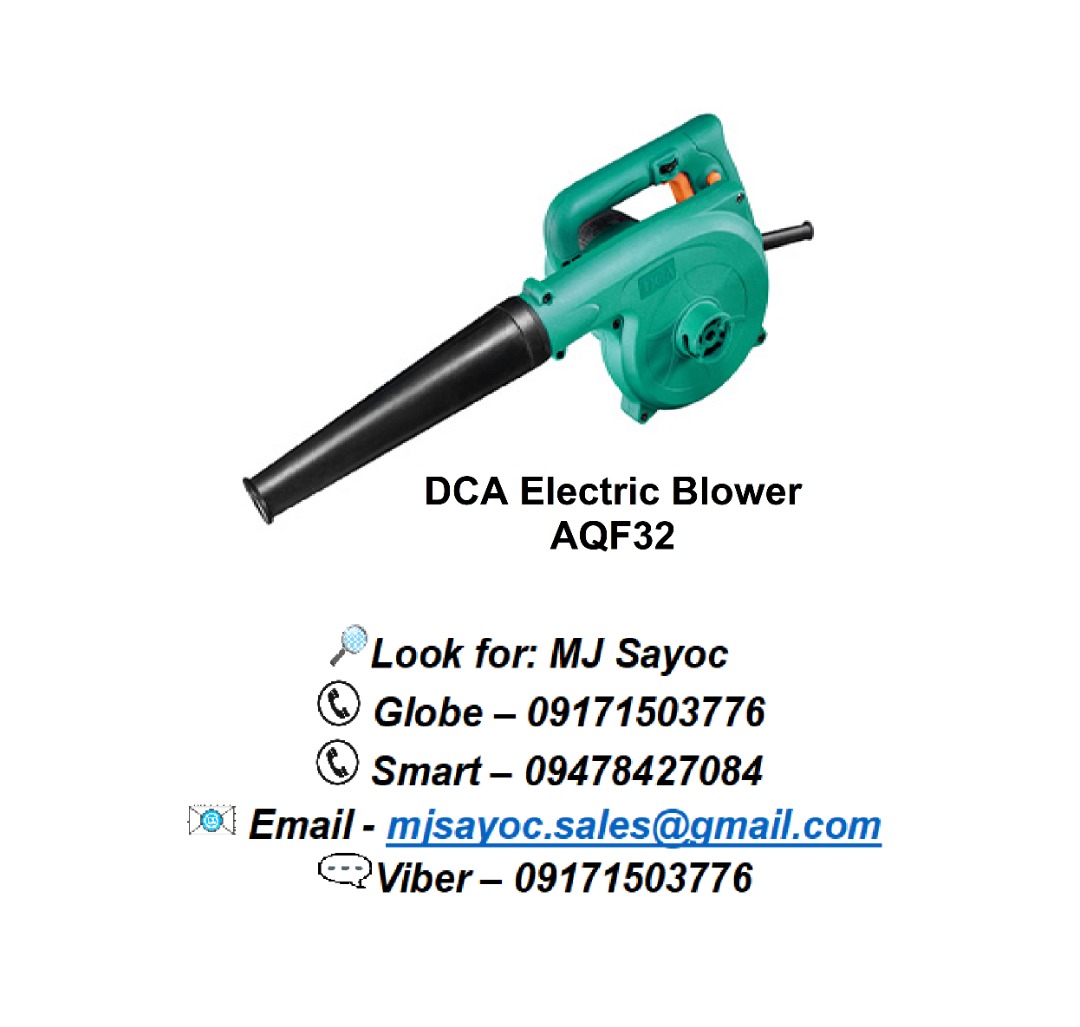 DCA Electric Blower AQF32, Commercial & Industrial, Construction Tools ...