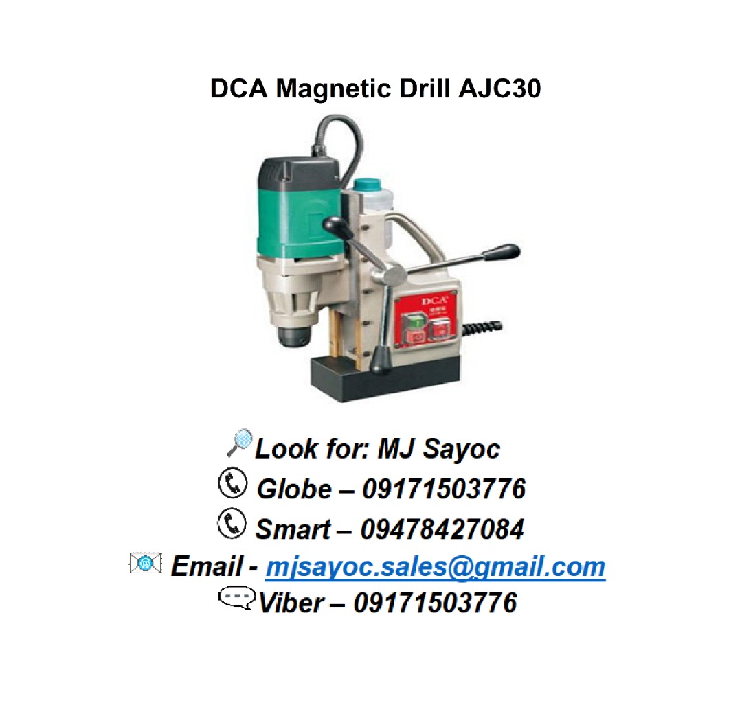 DCA Magnetic Drill AJC30 on Carousell