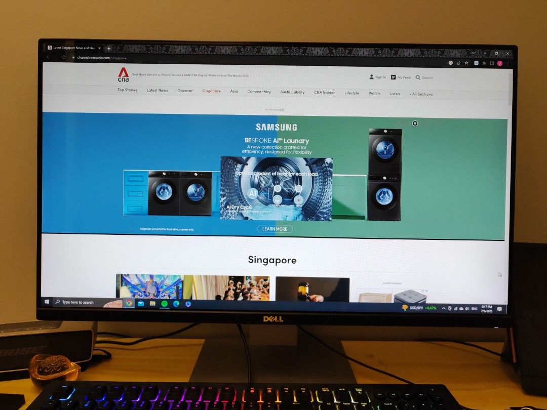 Dell PC Monitor (27inch), Computers & Tech, Parts & Accessories ...