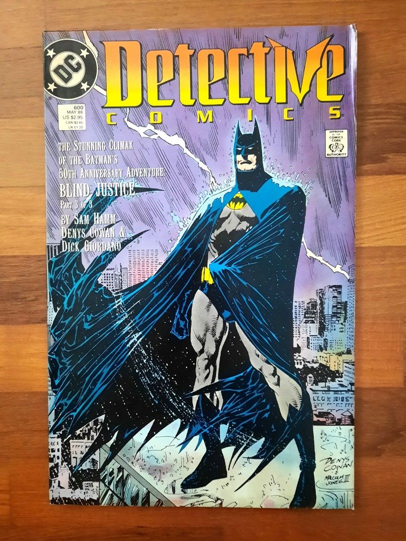 Detective Comics Vol 1 #598 - 600 (1989 complete 3-issue storyline ...