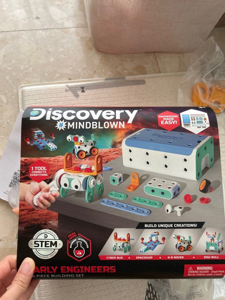 Discovery Mindblown Early Engineers Building Set, Hobbies & Toys, Toys ...