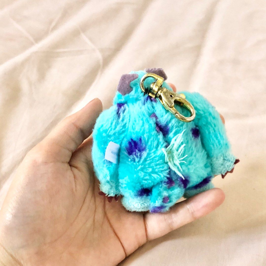 Disney Sully Monsters Inc keychain on Carousell