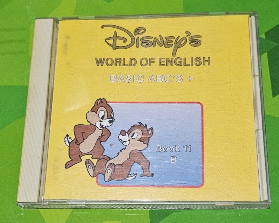 Disney's World of English - Basic ABC's + - 2 CD Mint condition ...