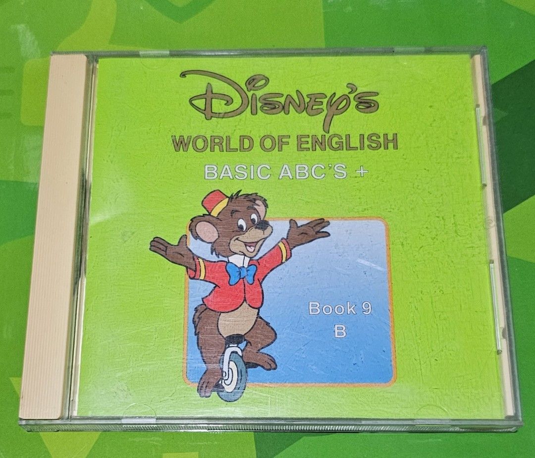Disney's World of English - Basic ABC's + - 2 CD Mint condition ...