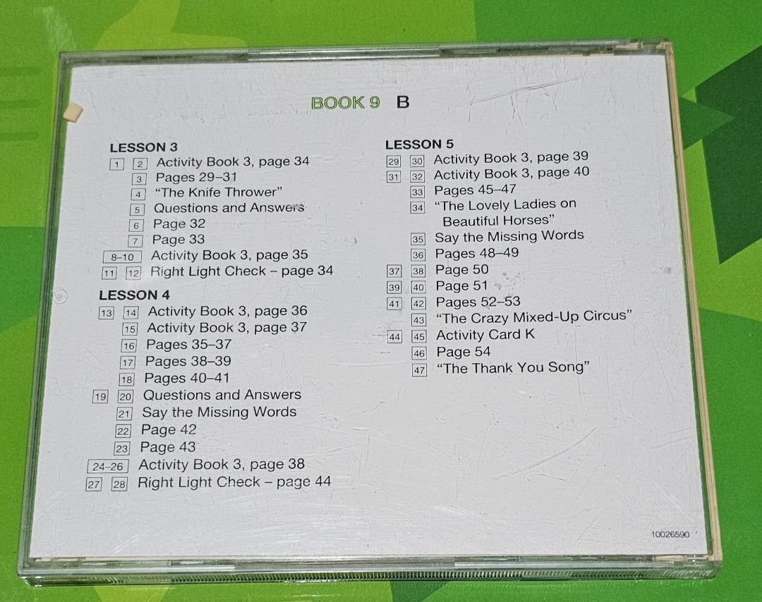 Disney's World of English - Basic ABC's + - 2 CD Mint condition ...