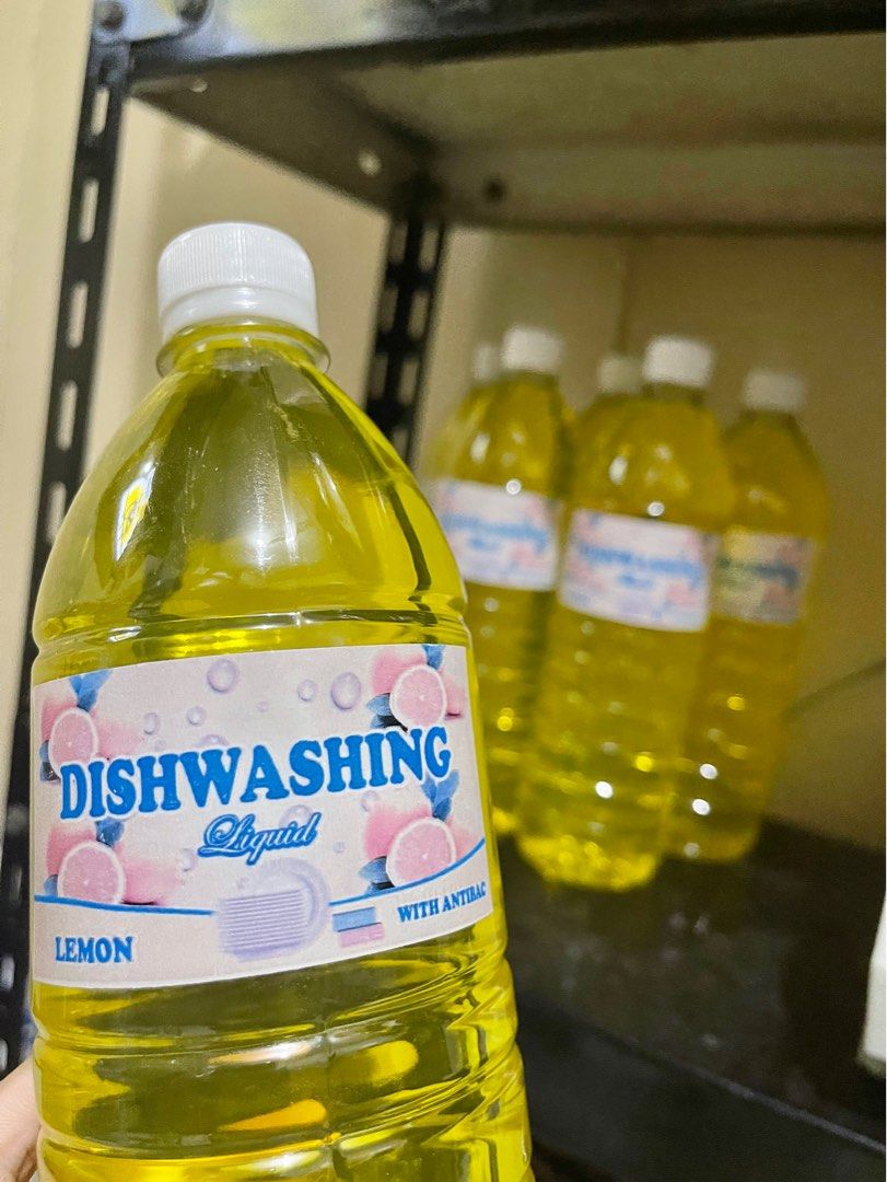 Diswashing Liquid 1L(Fresh Lemon), Furniture & Home Living, Cleaning ...