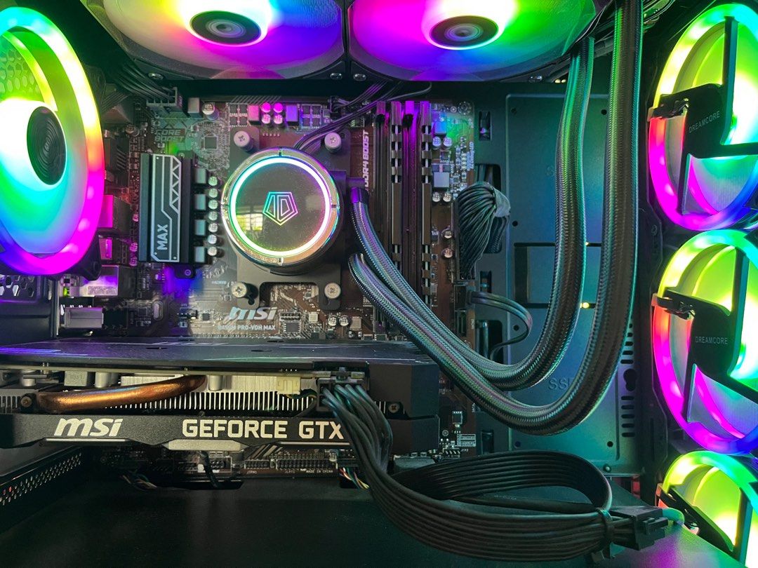 DREAMCORE Gaming Desktop Computer PC CPU Processor AMD Ryzen Storage ...