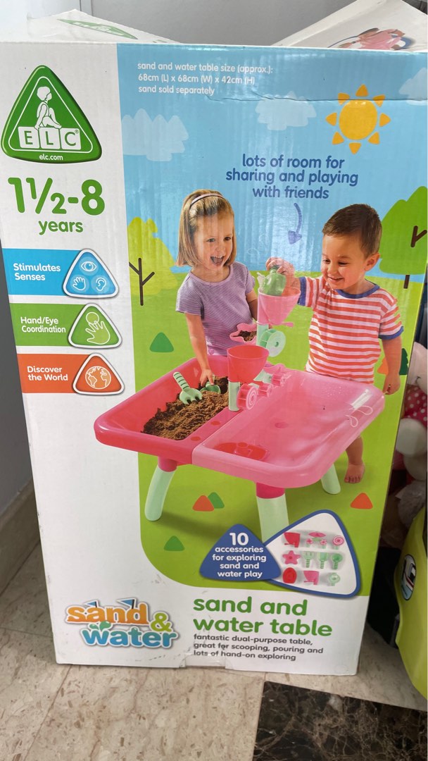 ELC Sand and Water Table, Babies & Kids, Infant Playtime on Carousell