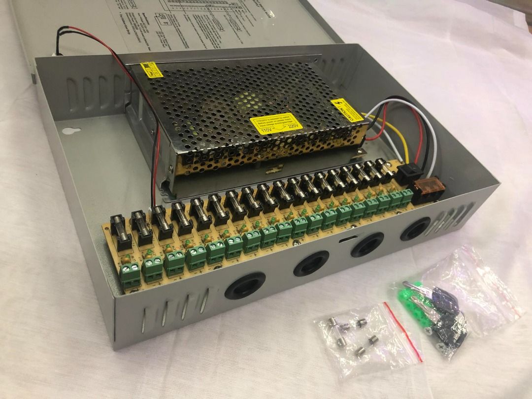 ENCLOSED Centralize Power Supply (12V,20AMPS) on Carousell