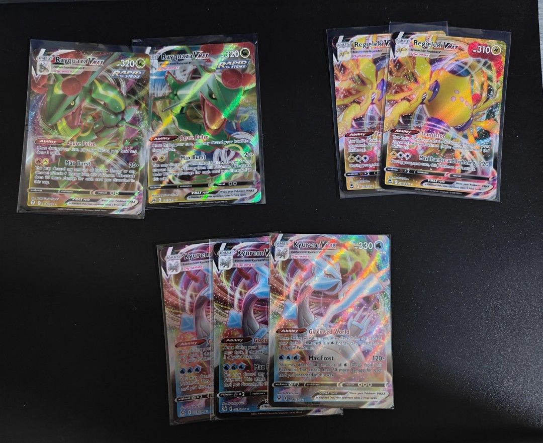 English VMax Pokemon Cards, Hobbies & Toys, Toys & Games on Carousell
