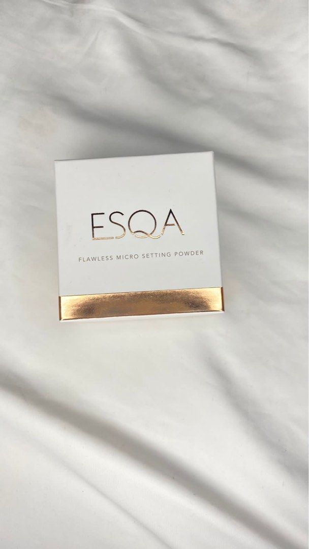 ESQA SETTING POWDER SHADE CARAMEL, CUSTARD, VANILLA, Kesehatan ...