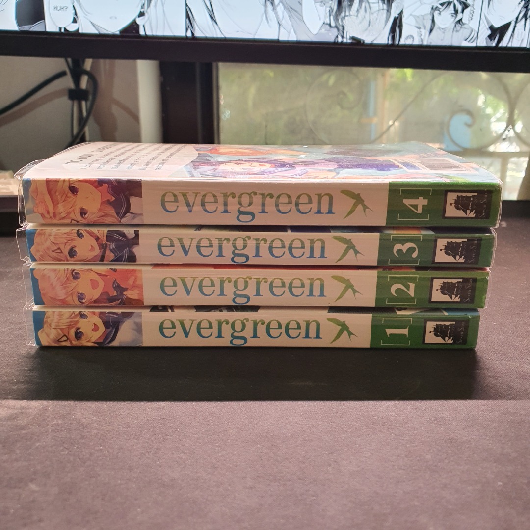 Evergreen Manga Vol. 1 - 4 (COMPLETE) on Carousell