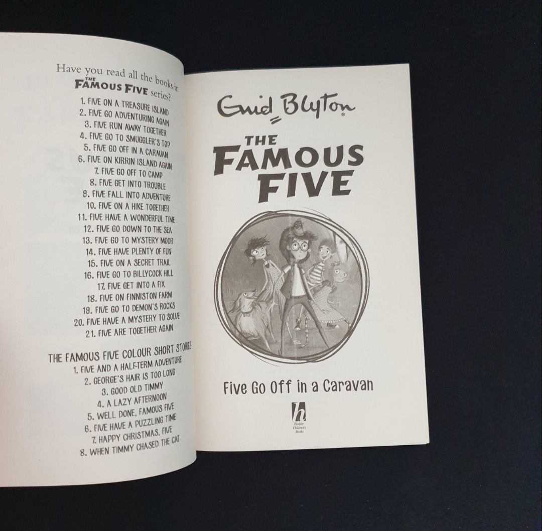 Five Go Off In Caravan : Book 5, Hobbies & Toys, Books & Magazines ...