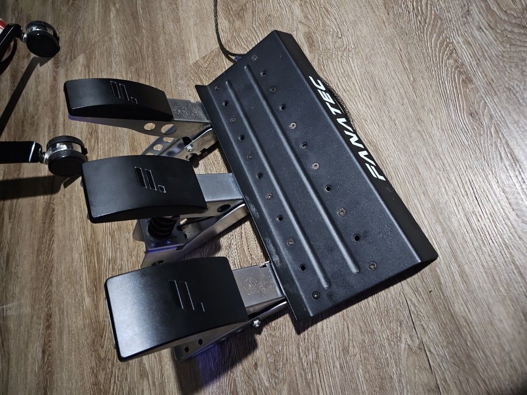 Fanatec CSL pedals with load cell kit for sim racing, Video Gaming ...
