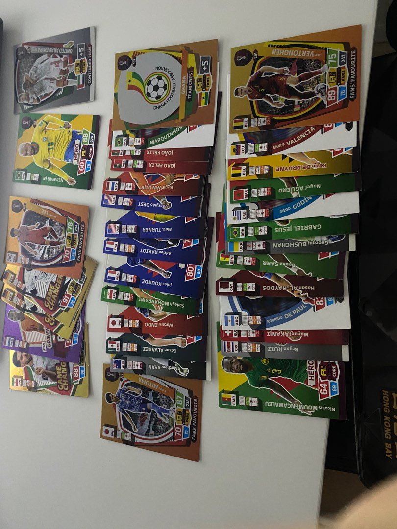 FIFA WORLD CUP CARD STACK!!, Hobbies & Toys, Toys & Games on Carousell