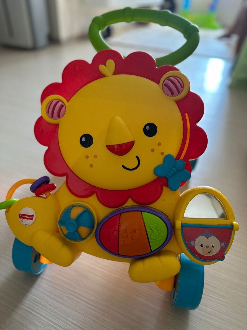 Fisher Price Lion Walker, Babies & Kids, Infant Playtime on Carousell