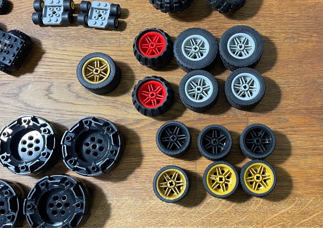 Free postage Lego wheels, Hobbies & Toys, Toys & Games on Carousell