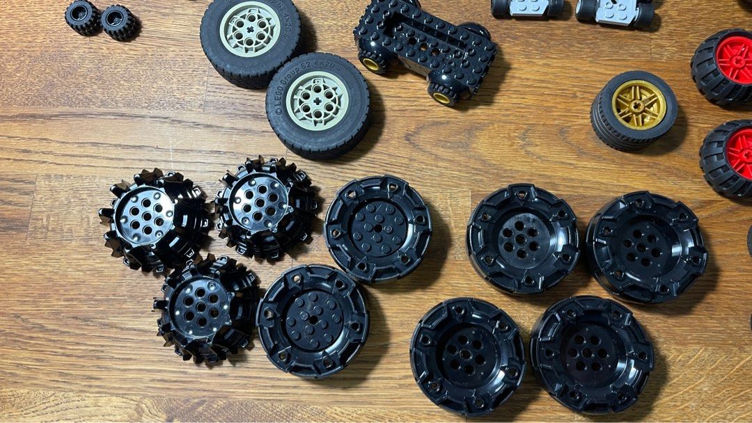 Free postage Lego wheels, Hobbies & Toys, Toys & Games on Carousell