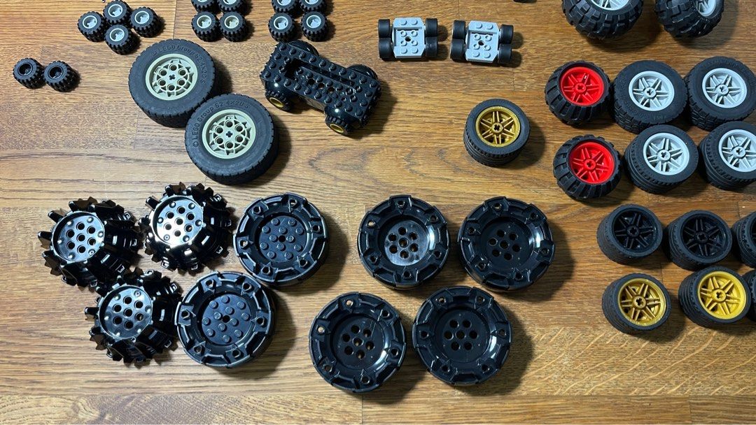 Free postage Lego wheels, Hobbies & Toys, Toys & Games on Carousell