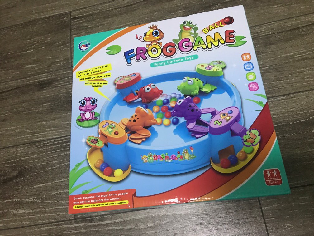 Frog ball game, Hobbies & Toys, Toys & Games on Carousell