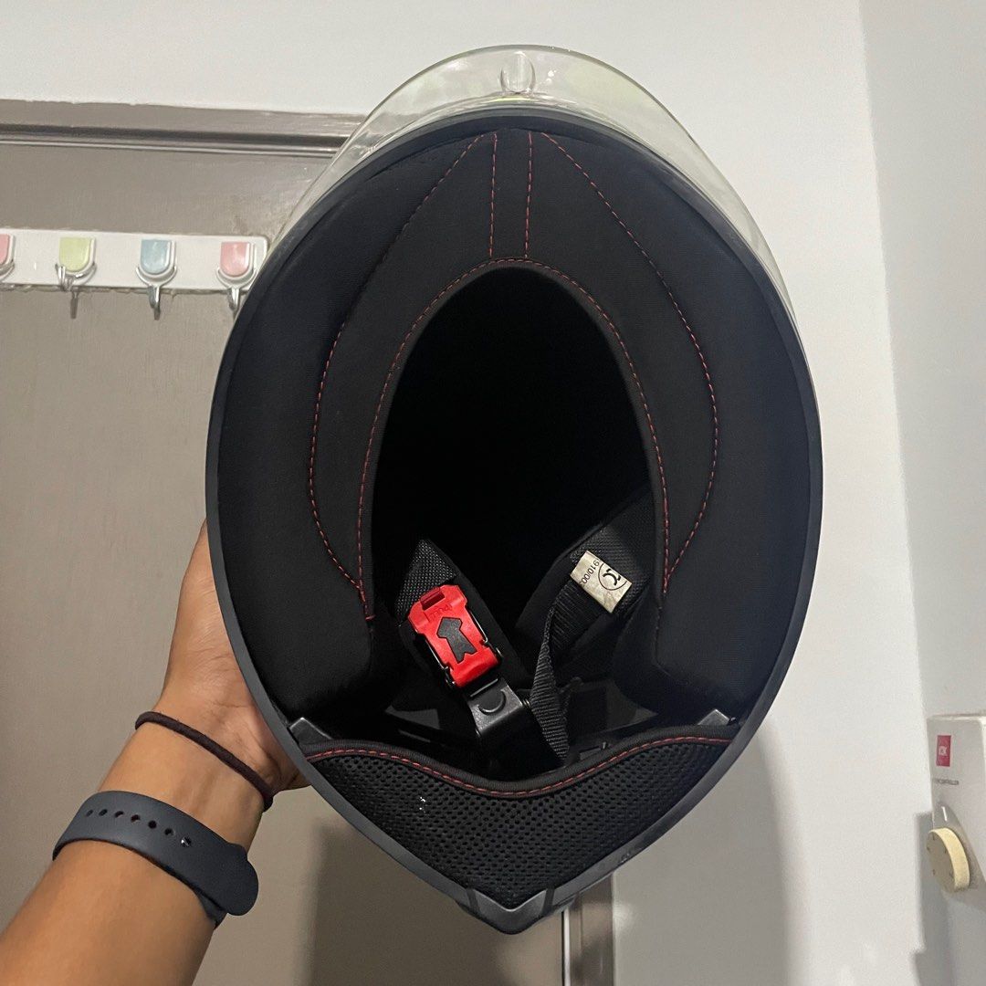 Full Face Helmet - dql (agv copy), Motorbikes on Carousell
