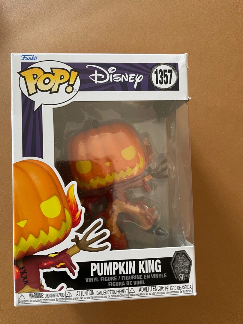 Funko Pumpkin Jack Nightmare before Christmas, Hobbies & Toys, Toys ...