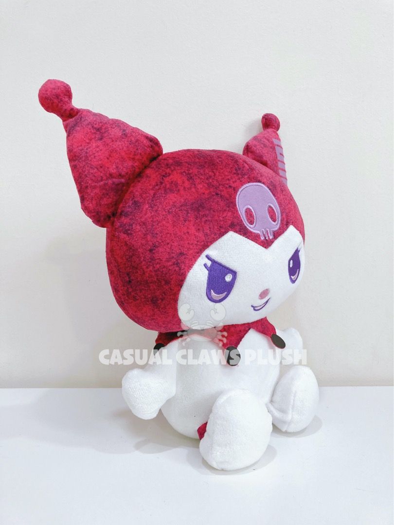 [FURYU Original] Sanrio (G)I-DLE x Kuromi Grinning Sitting Plush (From ...