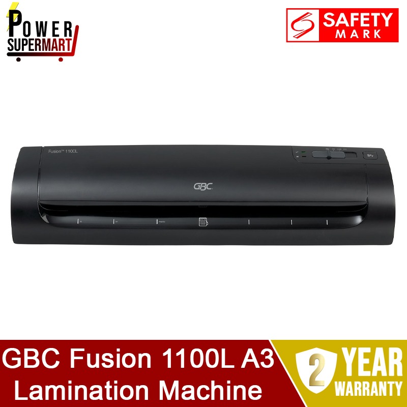 GBC Fusion 1100L A3 Laminating Machine. ID size to A3 Lamination. 2 Roller Technology. Cold ...
