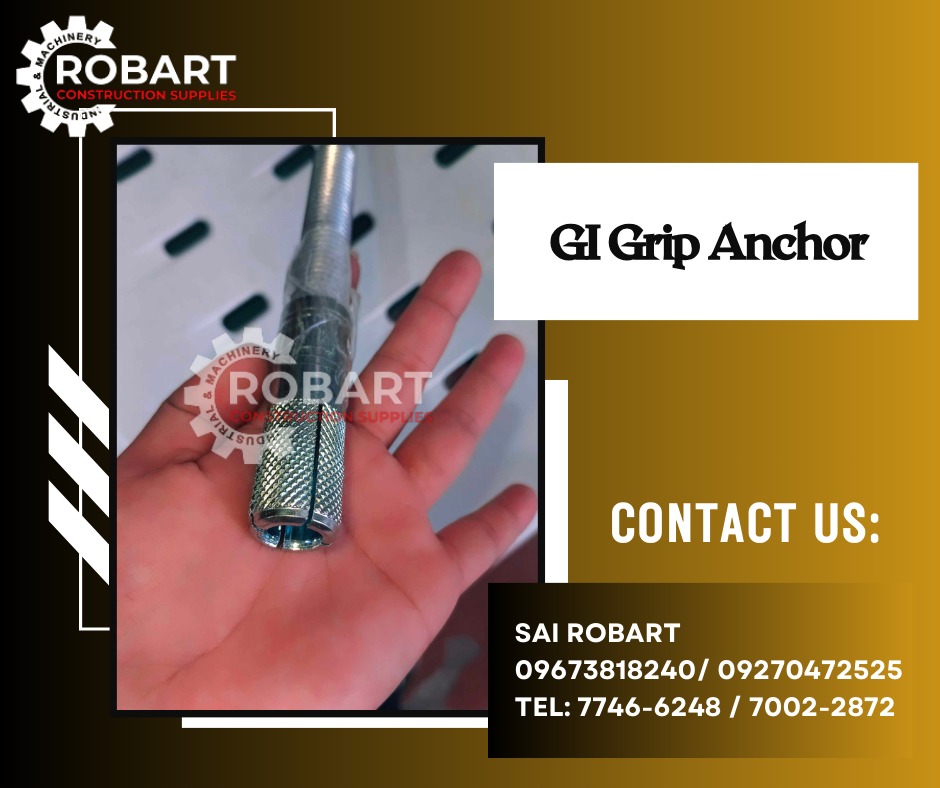 GI Grip Anchor, Commercial & Industrial, Construction Tools & Equipment ...