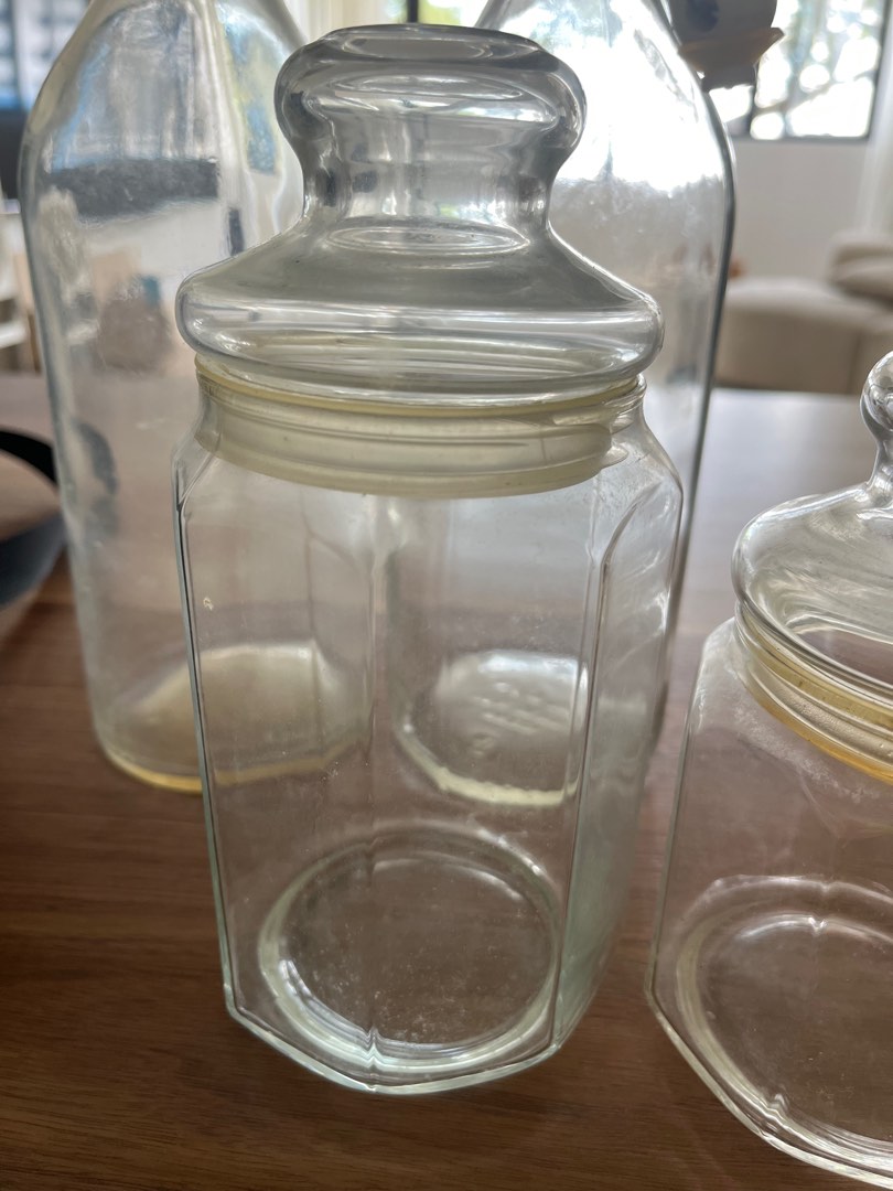 Glass jars and bottles, Furniture & Home Living, Kitchenware ...