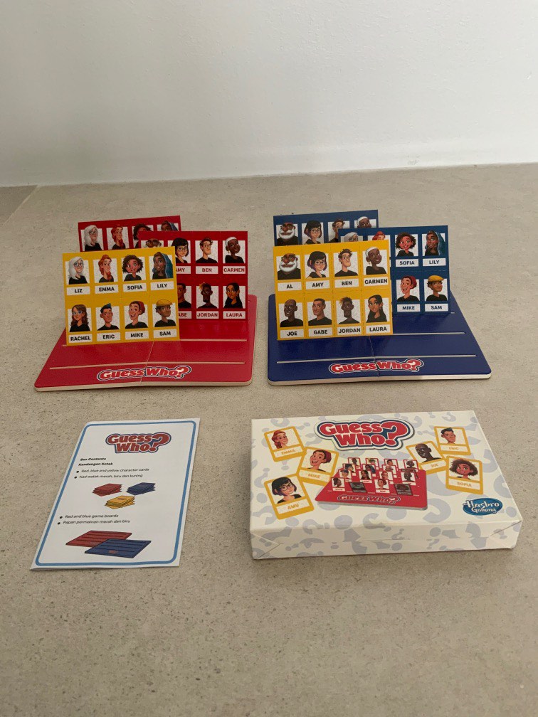Hasbro Gaming Guess Who Mini Board Game, Hobbies & Toys, Toys & Games ...