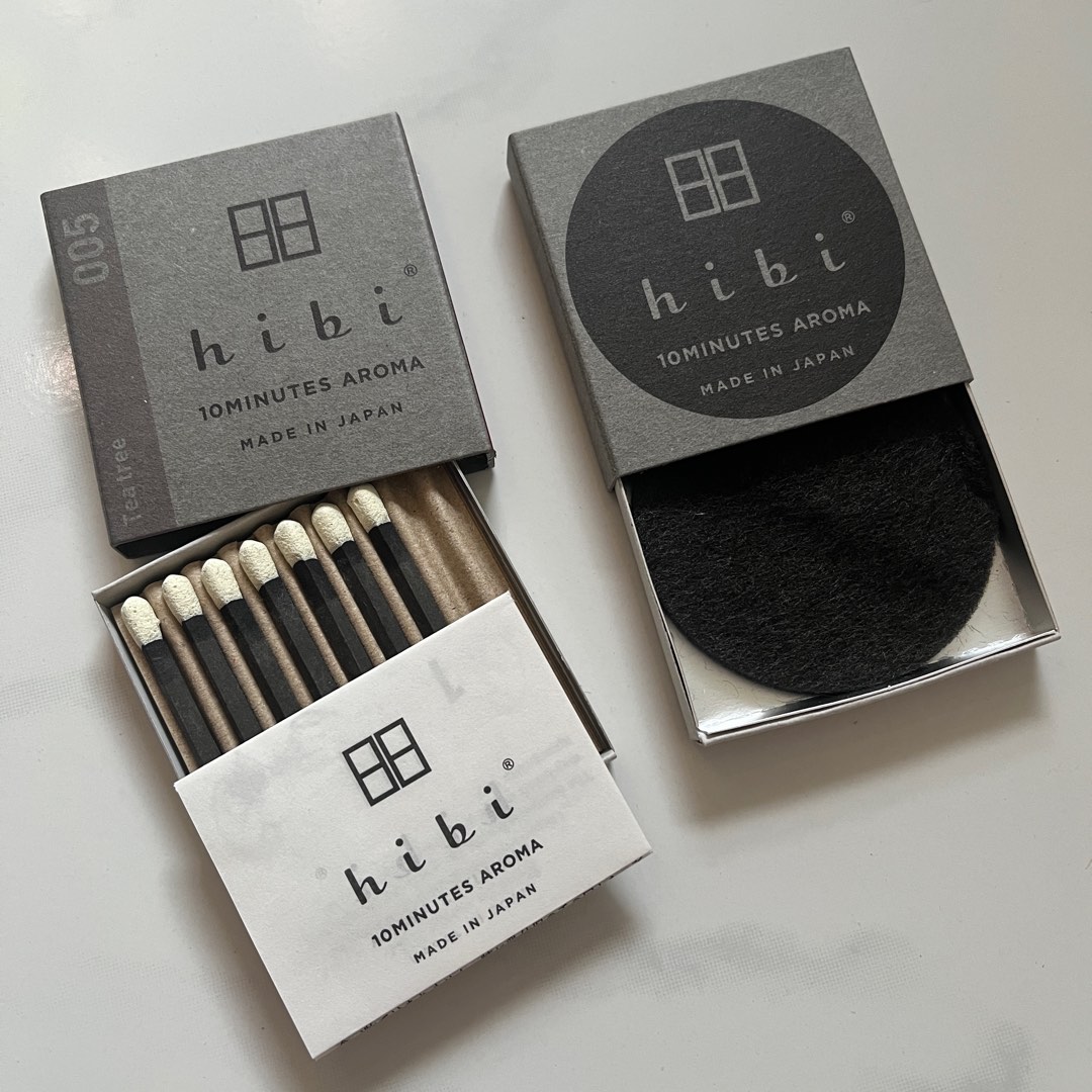 Hibi 10 Minutes Aroma Made in Japan - Tea Tree - Incense Stick ...
