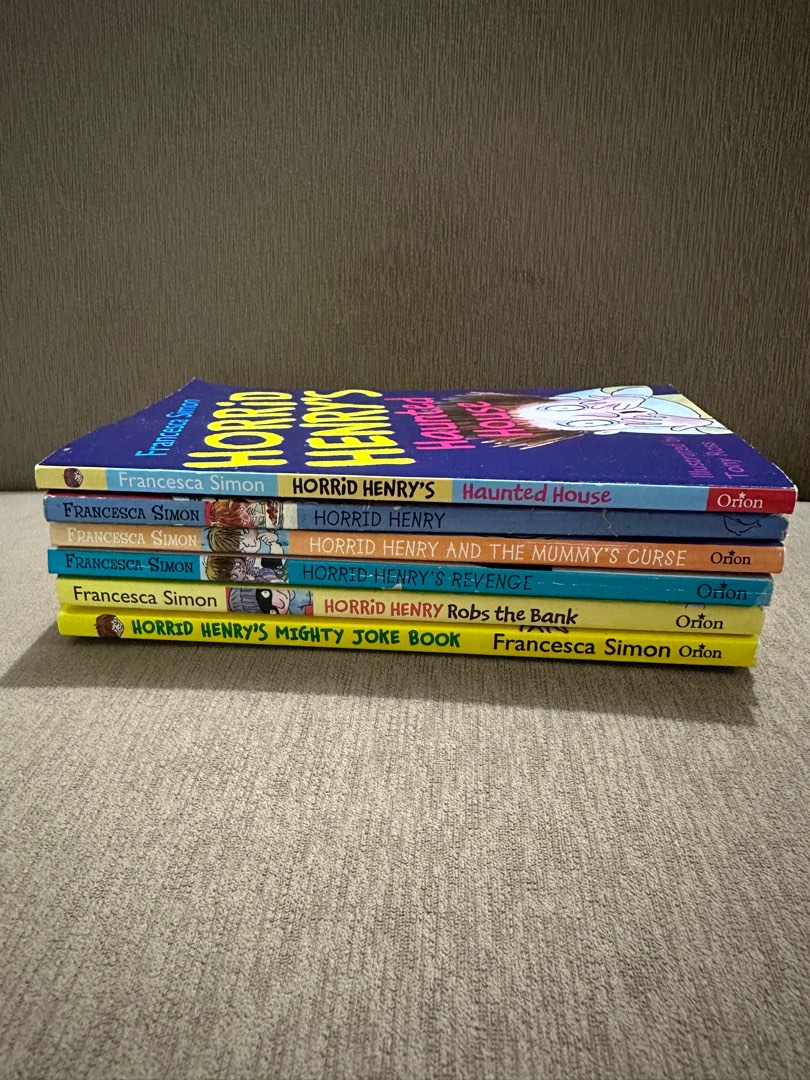 Horrid Henry Series Books (6 books) on Carousell