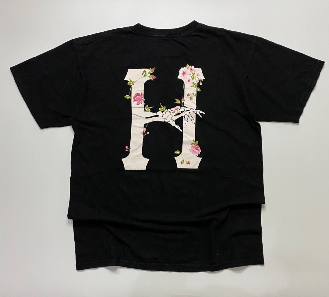 HUF Rose Mullet Tee, Men's Fashion, Tops & Sets, Tshirts & Polo Shirts ...
