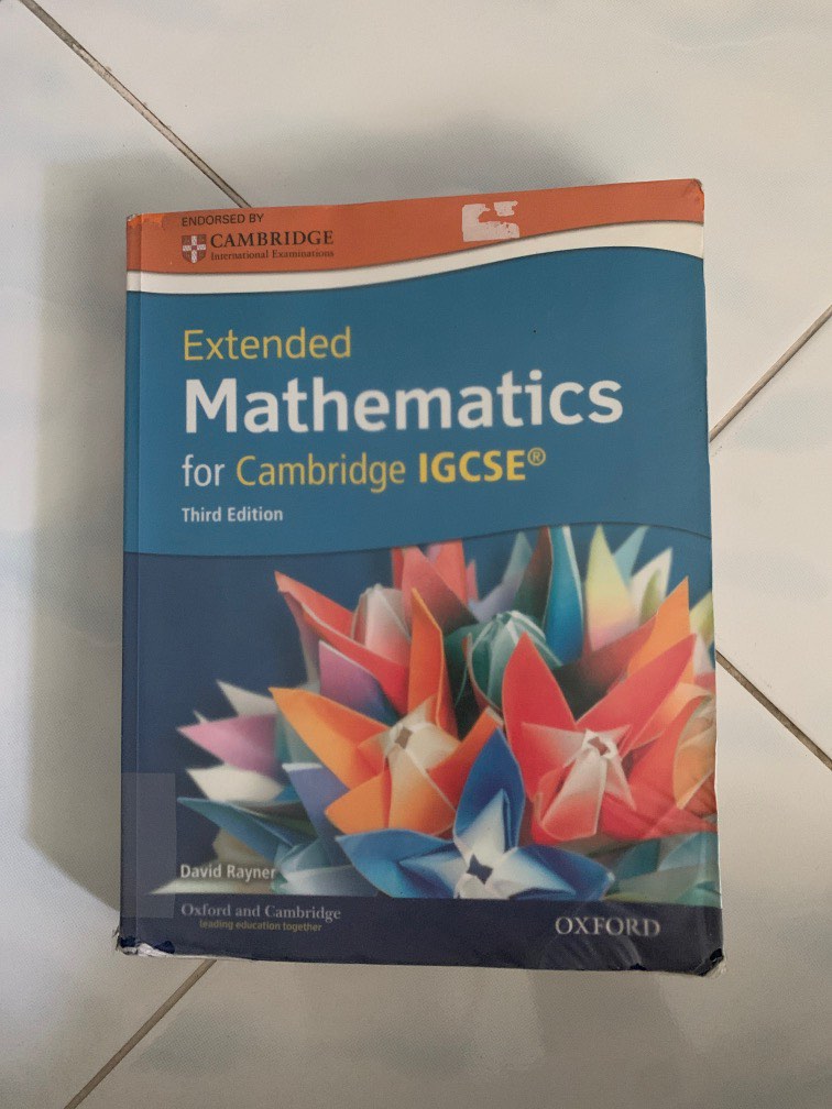 Igcse Mathematics Third Edition Hobbies And Toys Books And Magazines Textbooks On Carousell