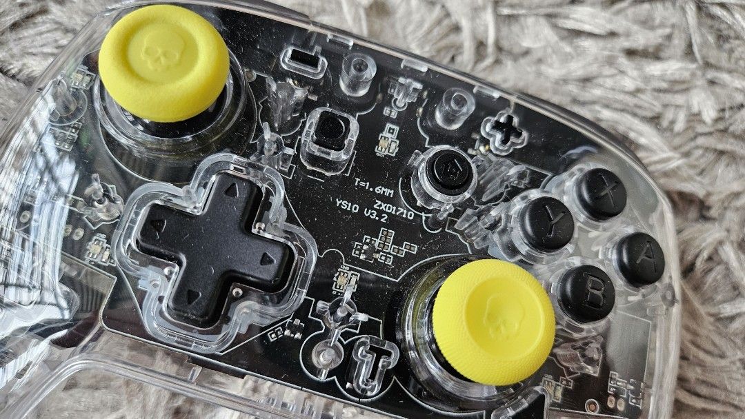 IINE Transparent Wake Up Bluetooth Wireless Pro Controller, Video ...